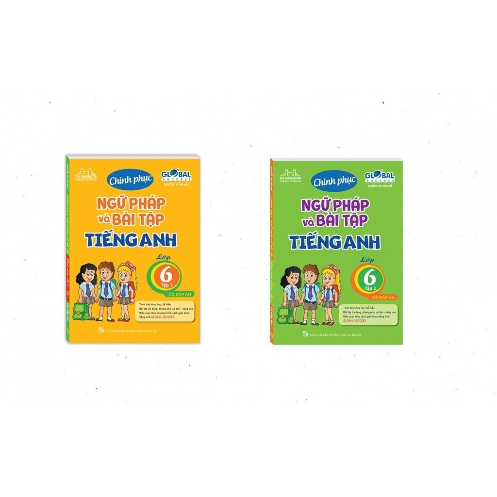 Books - Combo 2c - GLOBAL SUCCESS - Conquer grammar and 6th grade ...