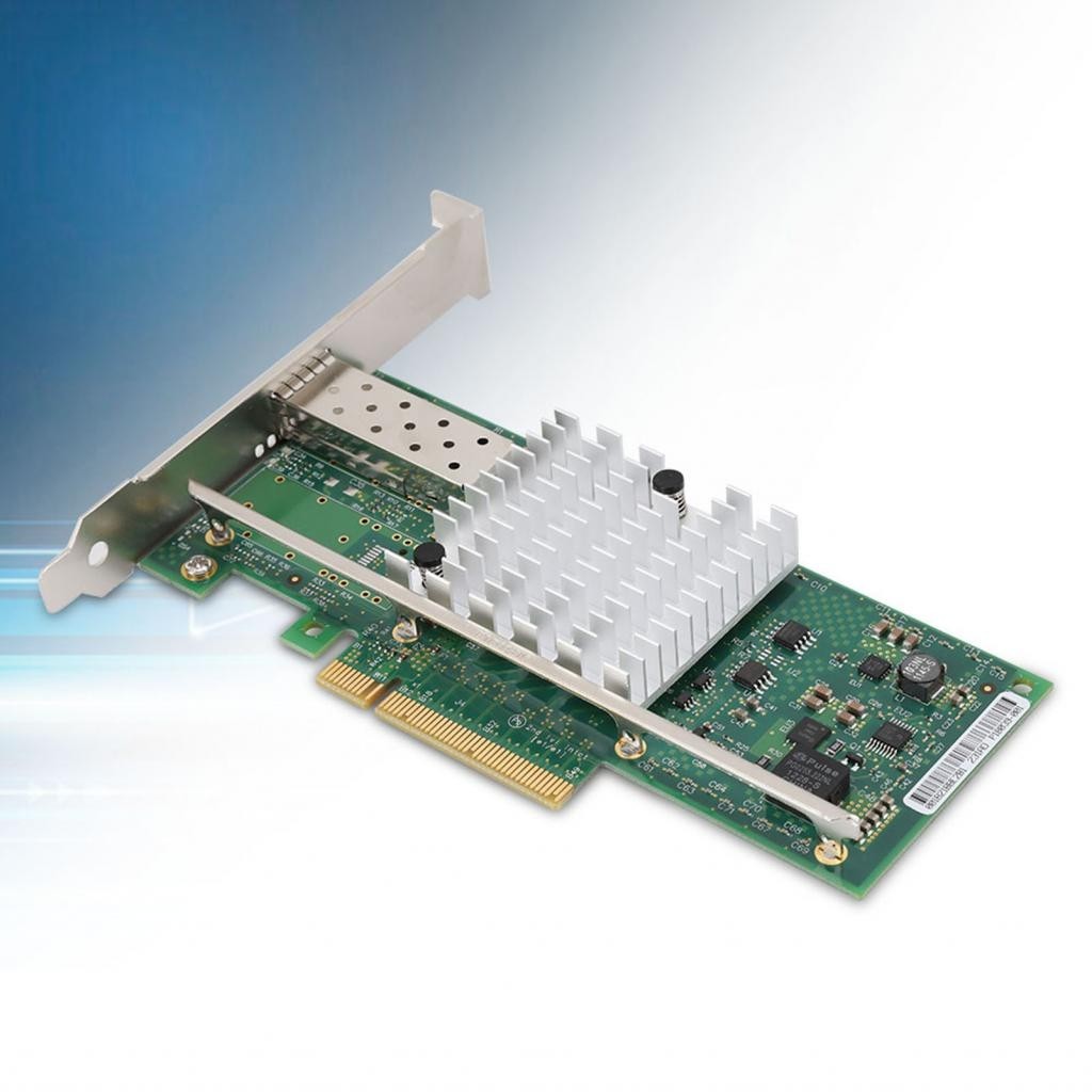 Iuxishop For PCI‑E 10G SFP Fiber Ethernet Card Server Adapter | Shopee ...