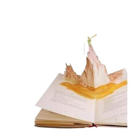 English original little prince 3d pop-up book The Little Prince Pop-Up ...
