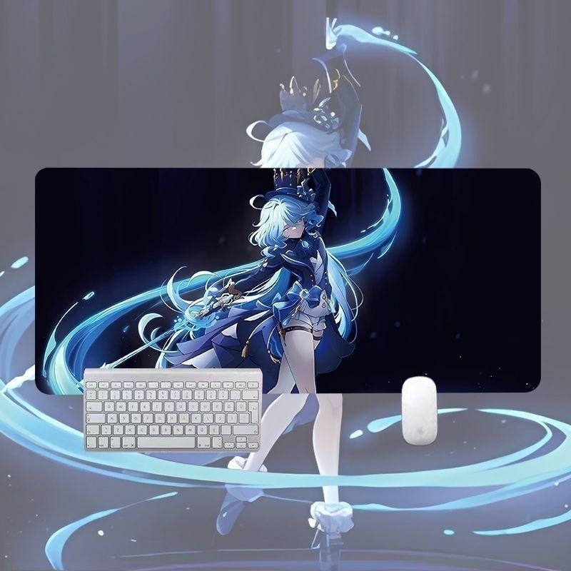 Gaming Mouse Pads Furina Focalors for Genshin Impact Gamers Extra Large ...