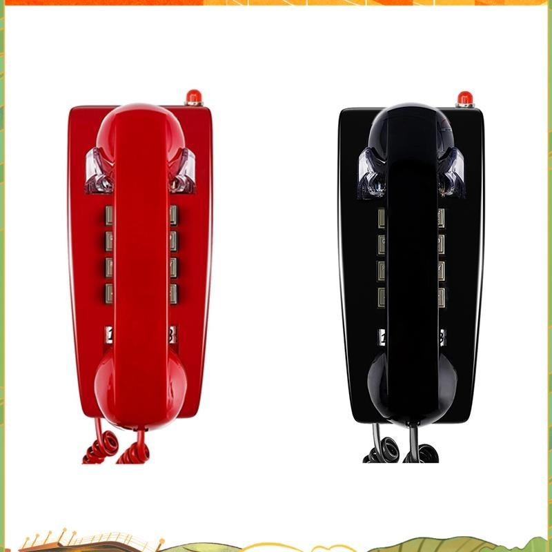 Classic Wall Phones for Landline with Mechanical Ringing, Single Line ...