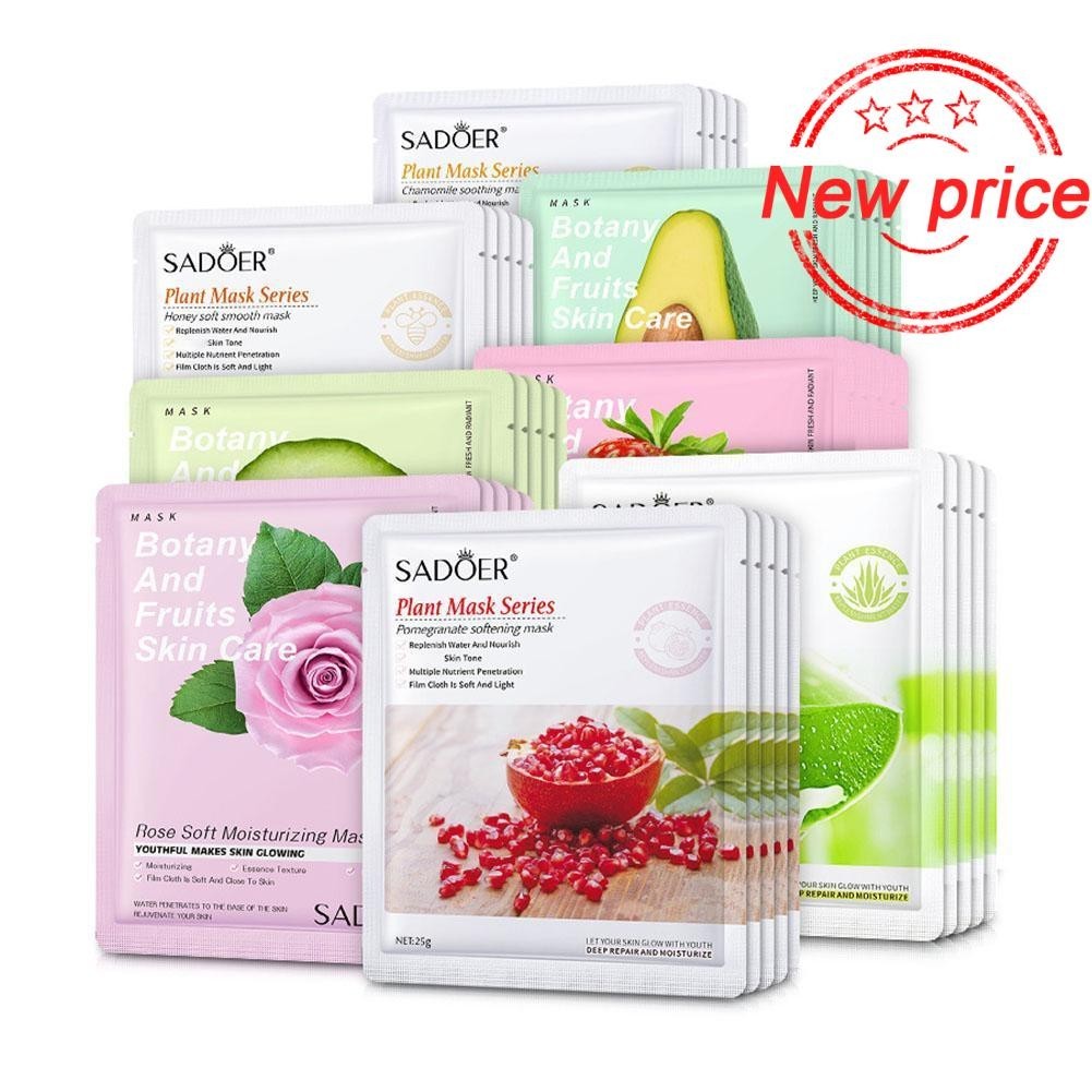 Face Mask Skin Care Moisturizing And Hydrating Mask Fruit Sheet Mask ...