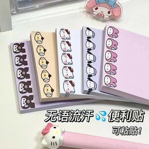 kuromi writing notebook ins style cute cartoon Sanrio kulomi note book ...
