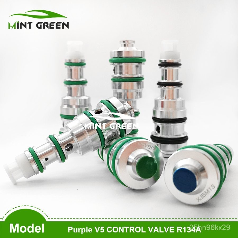 RQCar A/C Control Valve V5 AC Compressor Control Valve Black Red Blue ...
