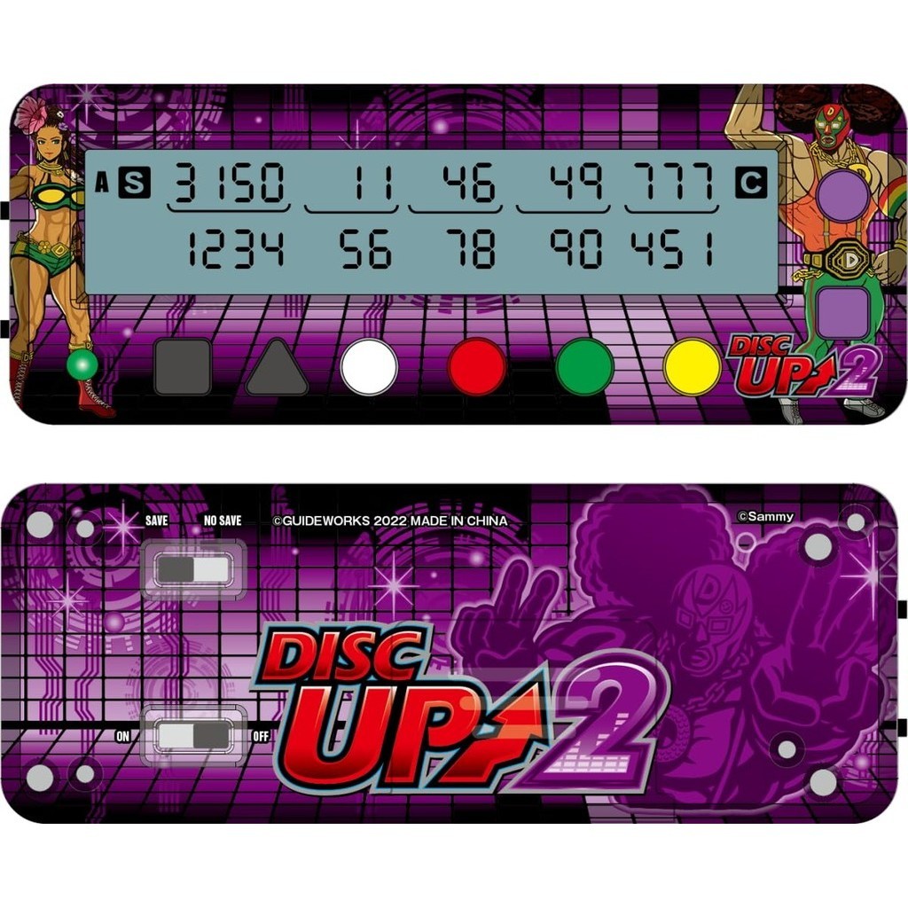 Kachikachi-kun Clear DISC UP 2 Purple version DISC UP Small role ...