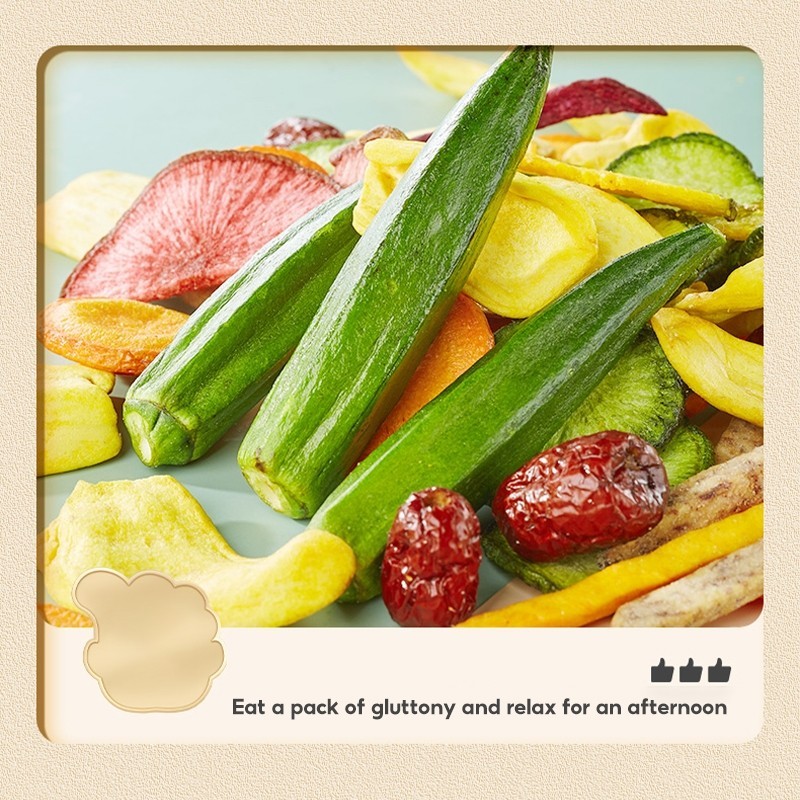 dried fruits and vegetables 14-in1 Vegetable chips Assorted vegetable ...