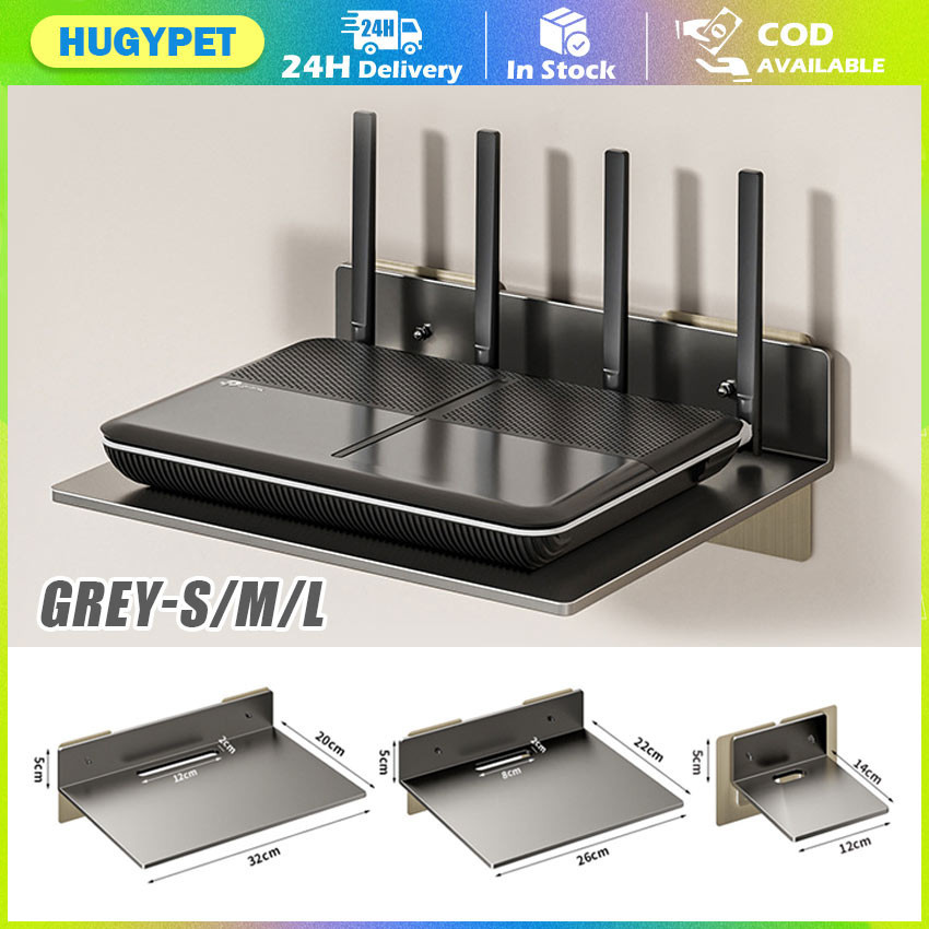 Router Shelf TV Set Top Box Holder TV Screen Top Storage Rack Thickened ...