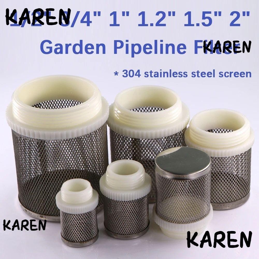 KAREN 1Pcs Hose Filter, Joint Percolator Water Pump Fitting Mesh Screen ...