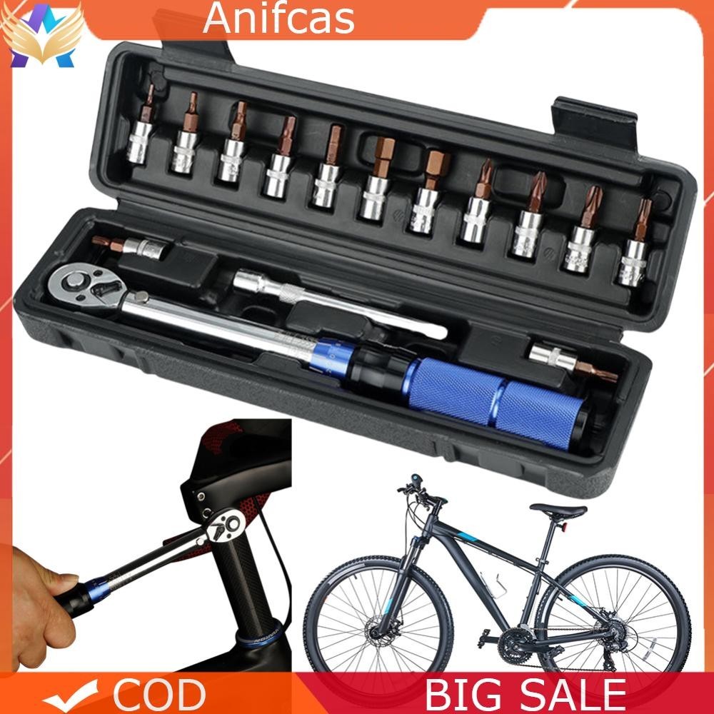 Bicycle Torque Wrench Set 2-24NM Torque Preset Wrench Bike Maintenance ...