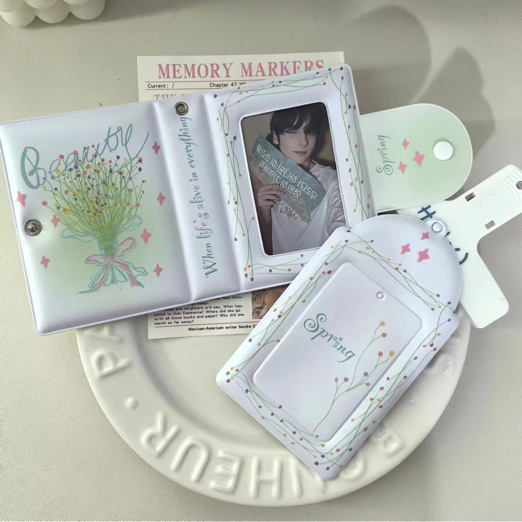 INS 3Inch Photocards Album Spring Dog Angel 32Pockets Mini Collection ...