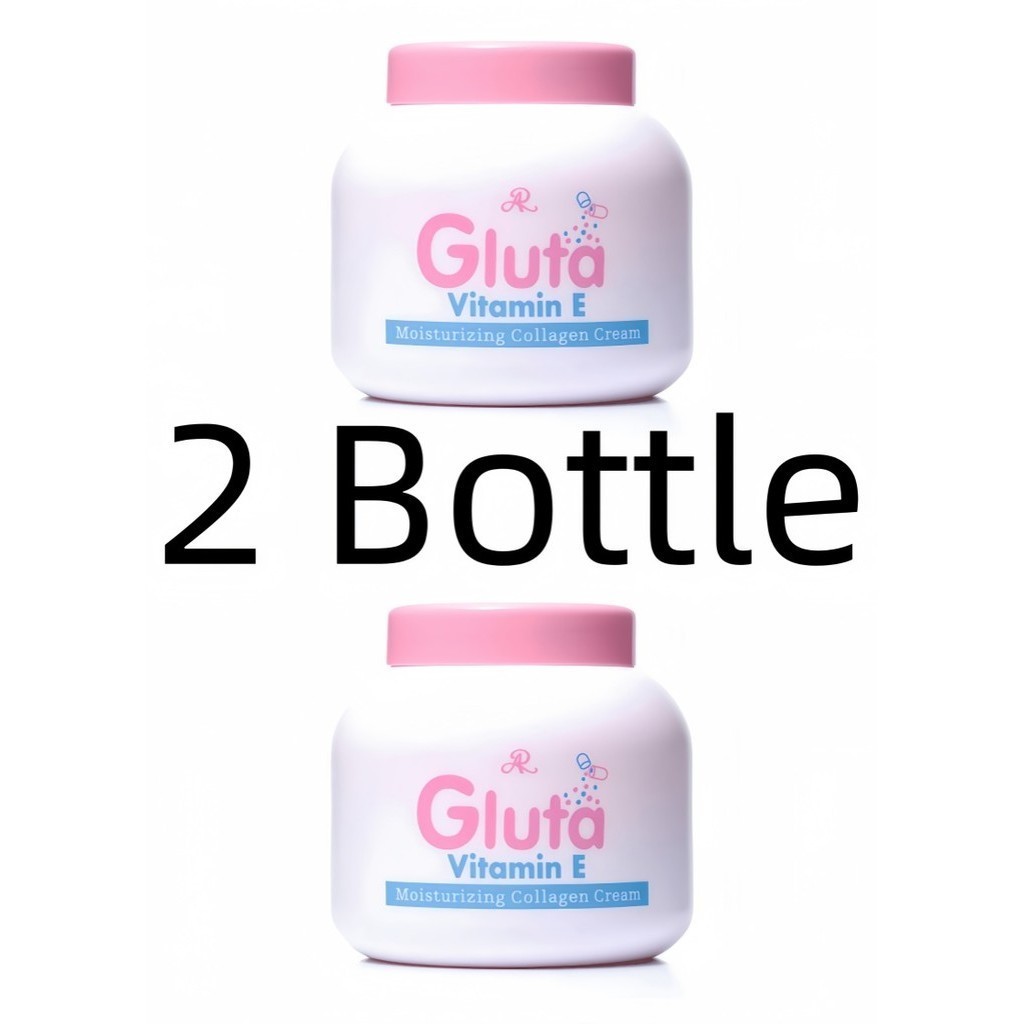 2 Bottle AR Gluta Collagen Vitamin E Cream Pink Aron Gluta Cream Pink ...