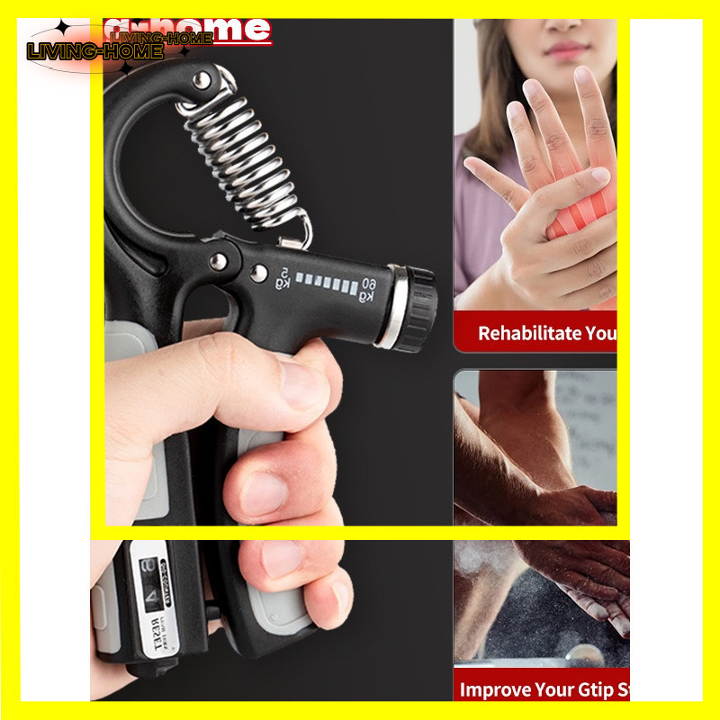 R-shaped adjustable and countable grip strength exercise enhancer grip ...