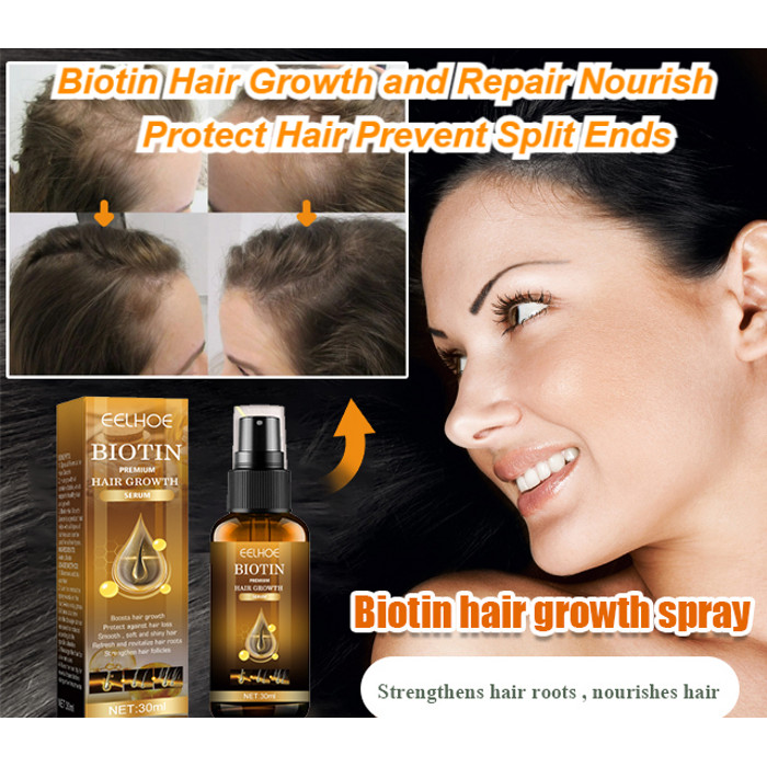 [Thicker Hair Volumn] Hair Growth Spray Herbal Extercts Nourish Hair ...