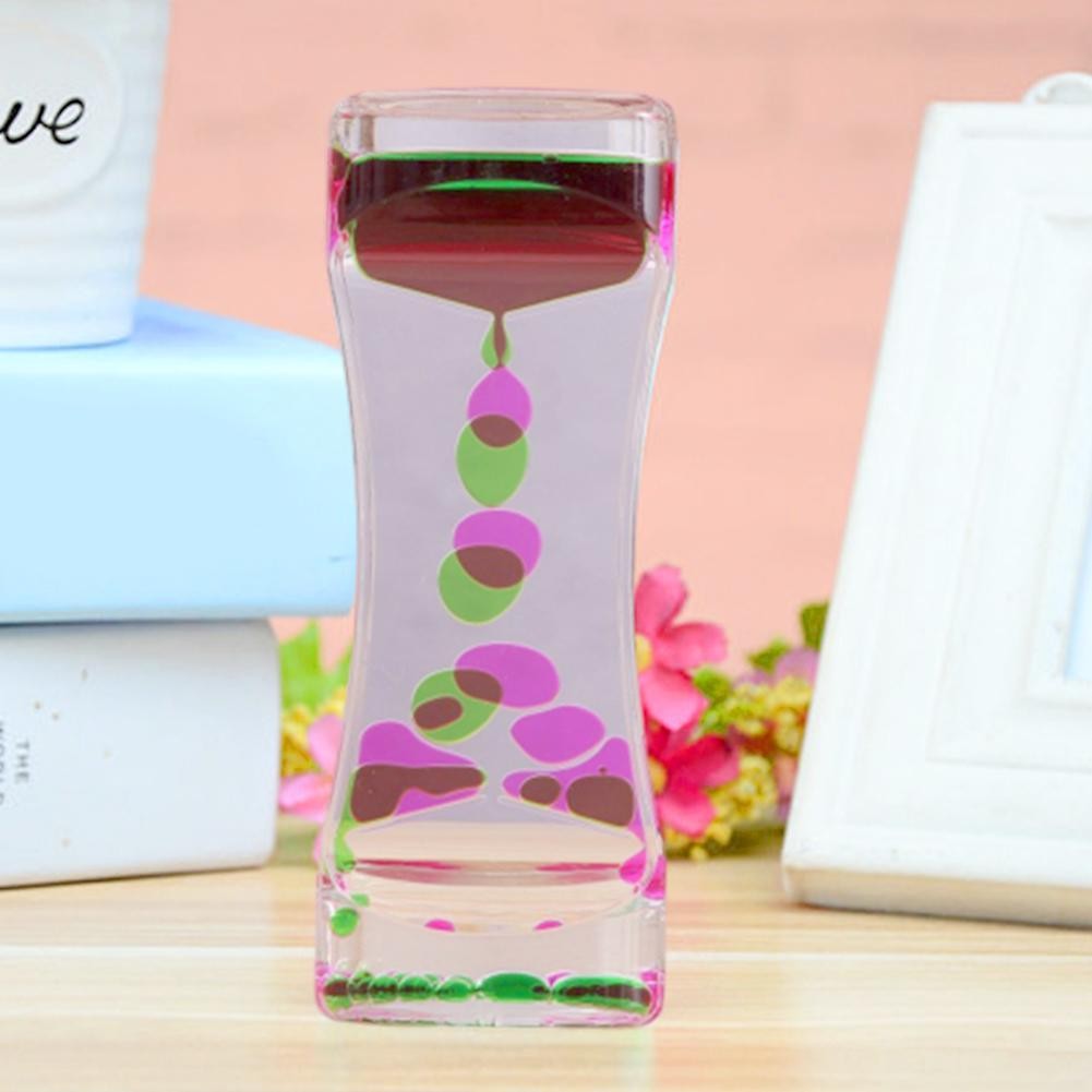 Liquid Timer Visual Sensory Toy Autism Sedation Special Floating Oil ...