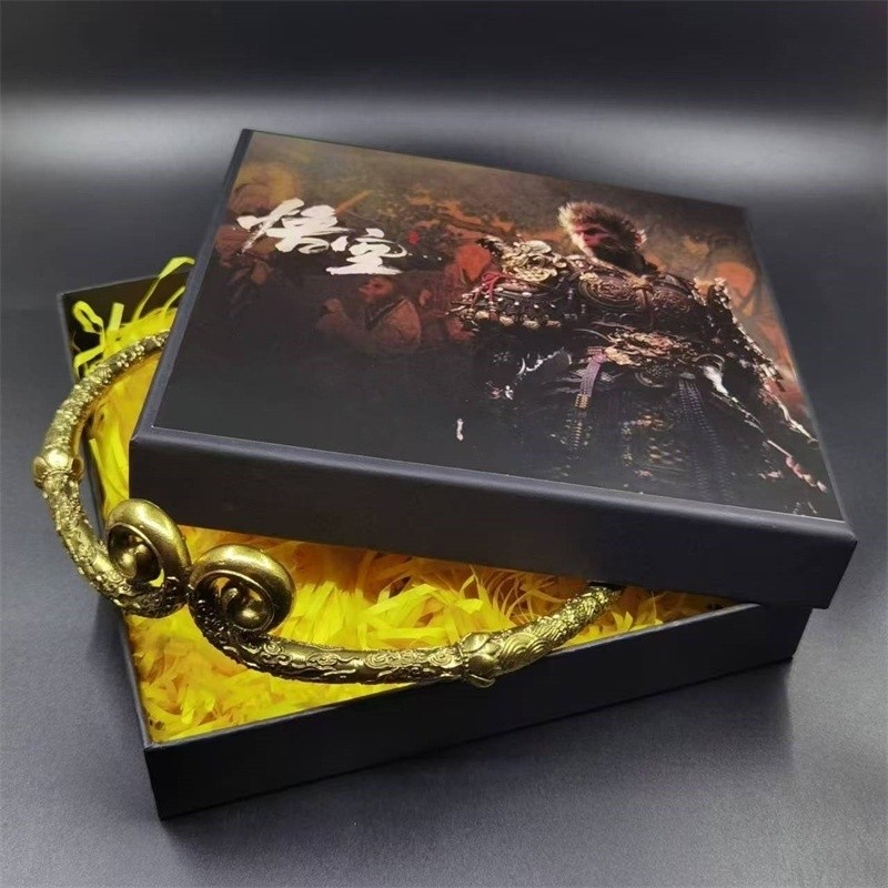 God Man Black Wukong Black Myth Golden Hoop Model Weapon Ornaments Sun ...