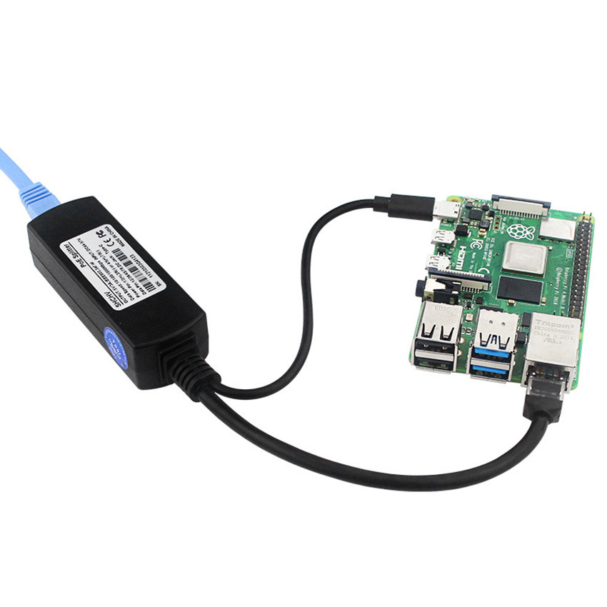 5V 3A TYPE-C Interface POE Separator Gigabit Network POE Separator 1500V High Voltage Isolation ...