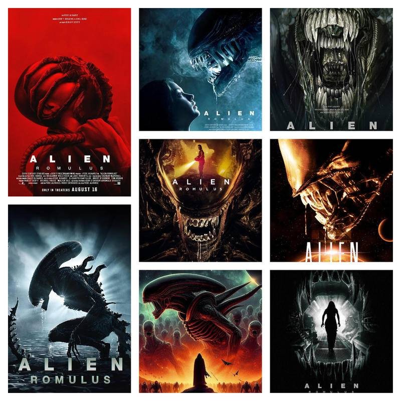 Alien Romulus 2024 Movie Posters Alien Romulus Part of the Alien Don't ...
