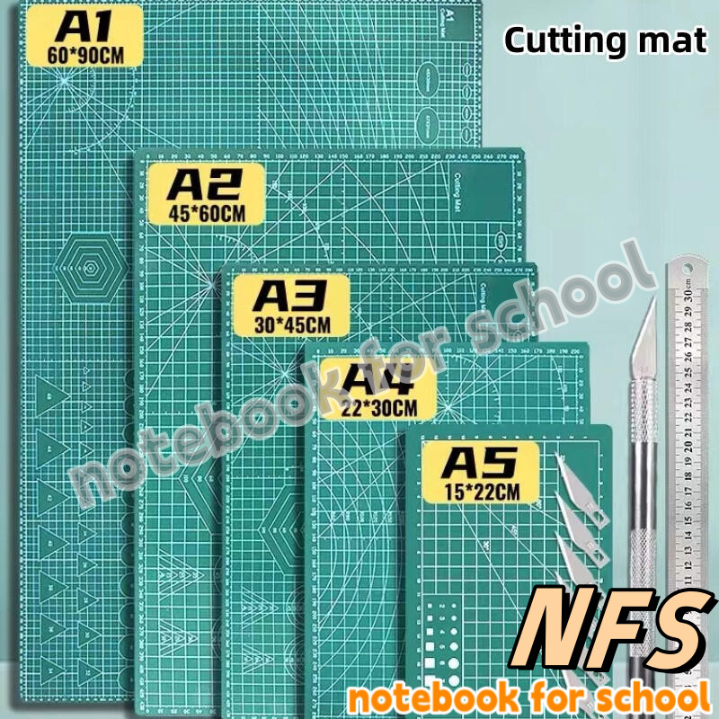 NFS PVC Cutting Mat Multiple Sizes Self Healing Cutting Pad Double ...