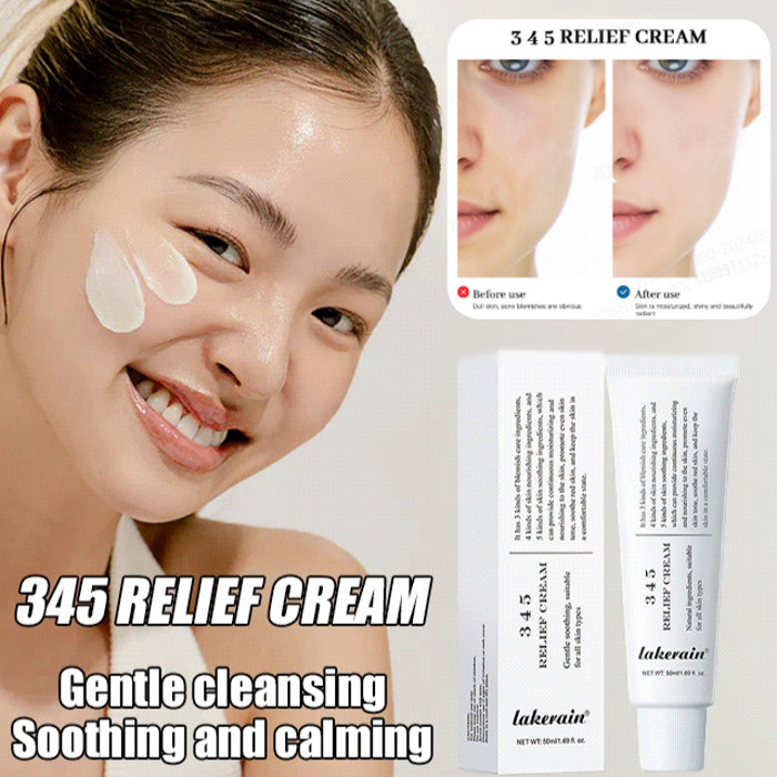 [Gentle Cleansing/Sooth Calming] 345 Relief Cream/Remove Yellow Red ...