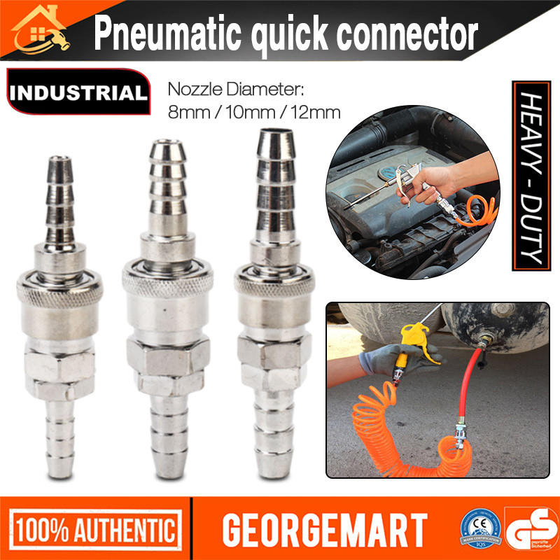 Hose Coupling Connector Air Compressor Hose Quick Coupler Plug Socket ...