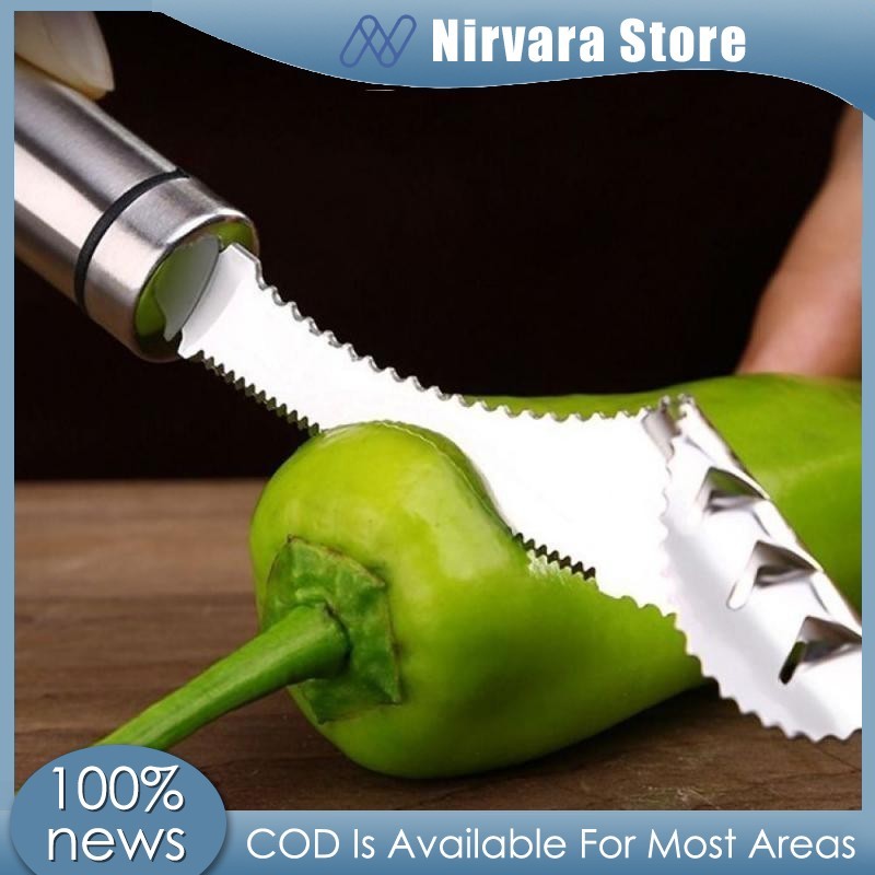 1Pcs Stainless Steel Pepper Core Remover Pepper Corers Green Pepper ...
