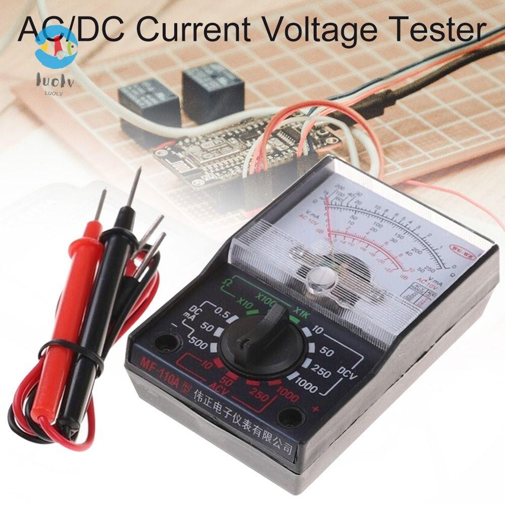 LUOLUVO Analog Multimeter Multifunction Electrical Pointer Multitester ...