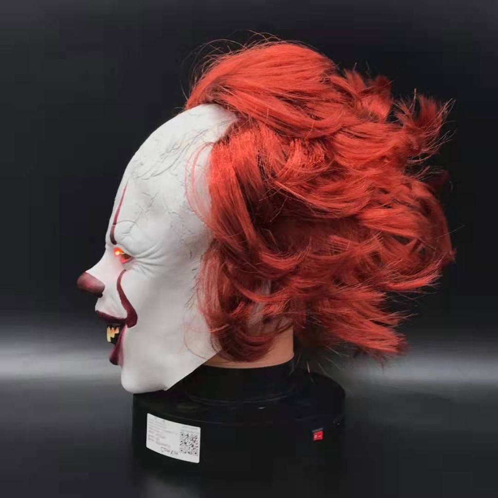 Clown Back to the Soul 2 Pennywise Latex Luminous Cosplay Mask Horror ...