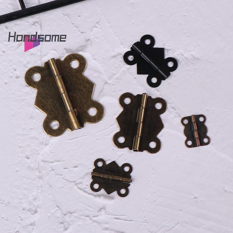 Handsome- 10pcs Antique Butterfly Small Hinge Cabinet Hardware ...