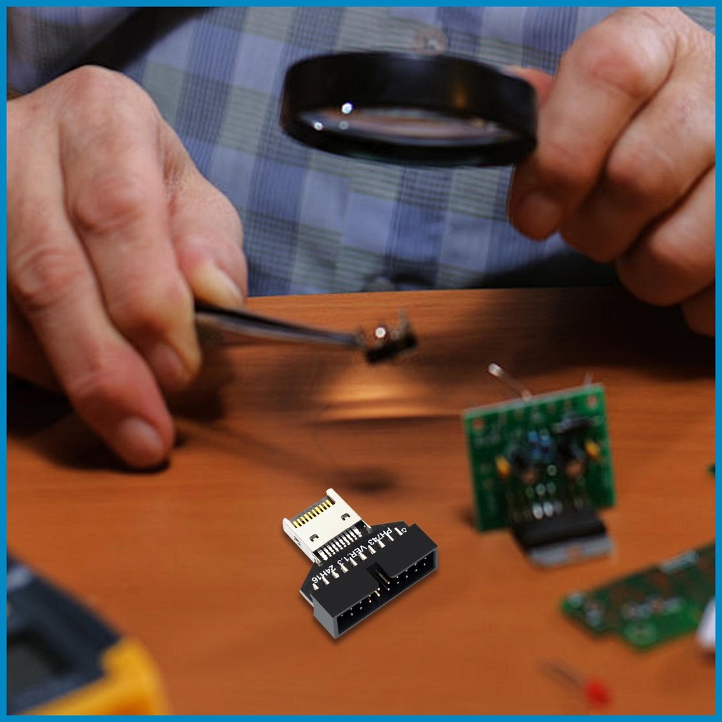 PC Front Panel Connector 19Pin Motherboard Header Connector USB 3.2 ...