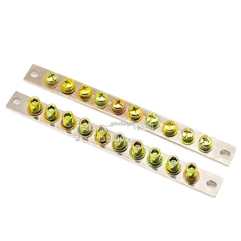 ფ10 holes zero row 2.5*20mm copper ground terminal all M8 wiring ...