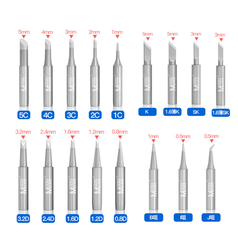 Ma Ant 4mm soldering iron tip Lead-free 900M series Copper soldering ...