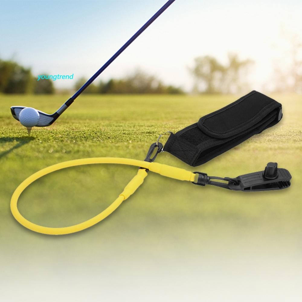 PGM Golf Swing Elastic Rope Adjustable Hitting Force Trainer Golf ...