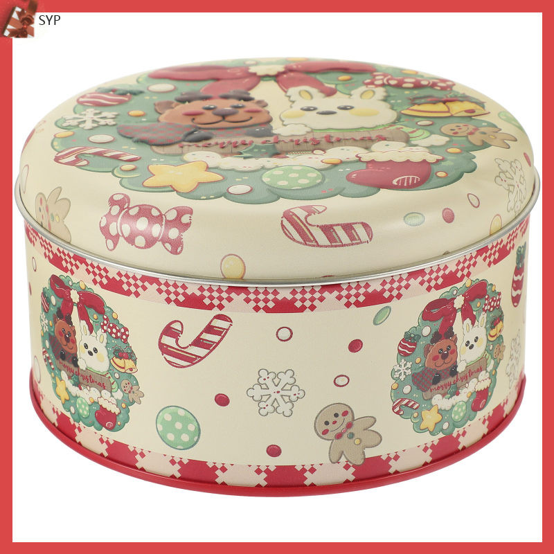 Sweet Container Tinplate Storage Containers Cookie With Lid Tins Lids ...