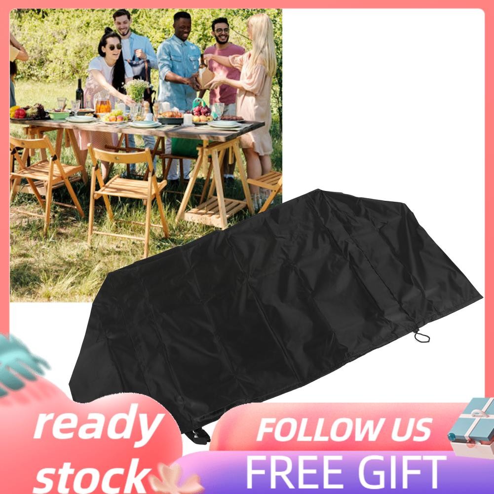 Hanhan1 Outdoor Prep Table Cover Zip Design 420D Oxford Fabric Work for ...