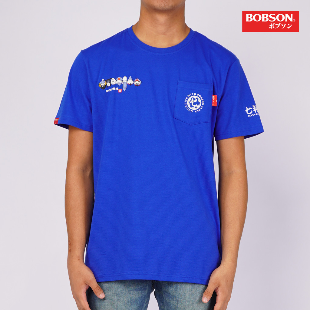 Bobson Japanese Men's Basic Tees Slim Fit 116972 (Blue) | Shopee ...