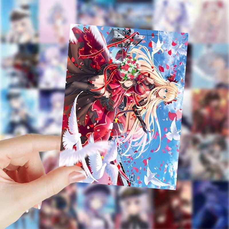 126 Blue Archive Stickers - High-Quality INS Anime Girl Merchandise ...