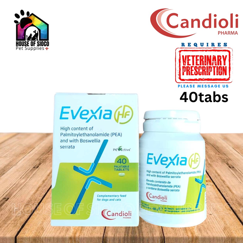 Candioli Evexia HF Tablet For Pets 40Tabs/Box (PRESCRIPTION REQUIRED) | Shopee Philippines