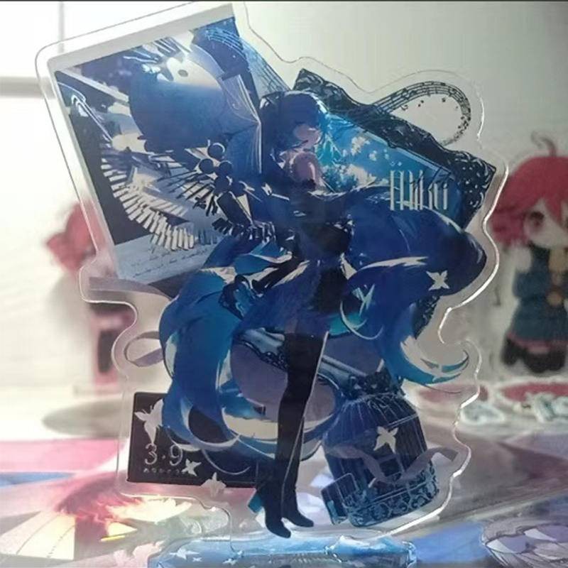 Cartoon Hatsune Miku Cartoon Acrylic Figure Stand Model Tabletop Toys ...