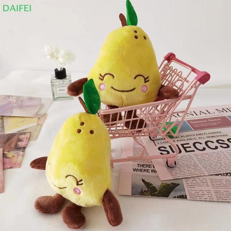 【DAIF】 Cartoon Cute Plush Mango Doll Toy Pendant Stuffed Plush Fruit ...