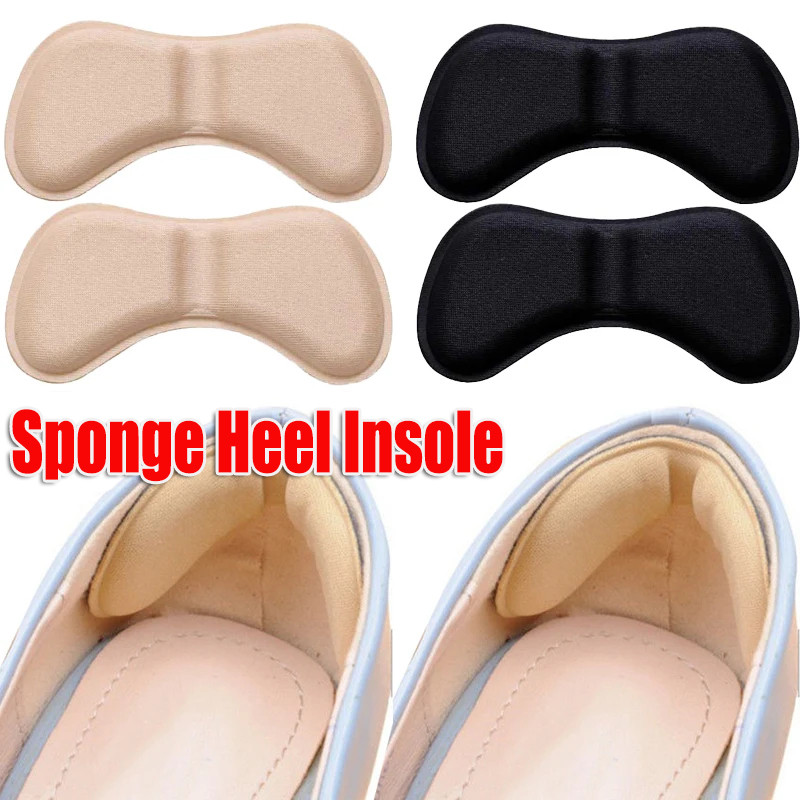 Sponge Heel Stickers Soft Half-size Pads Non-slip Pads Suit Flat Shoes ...
