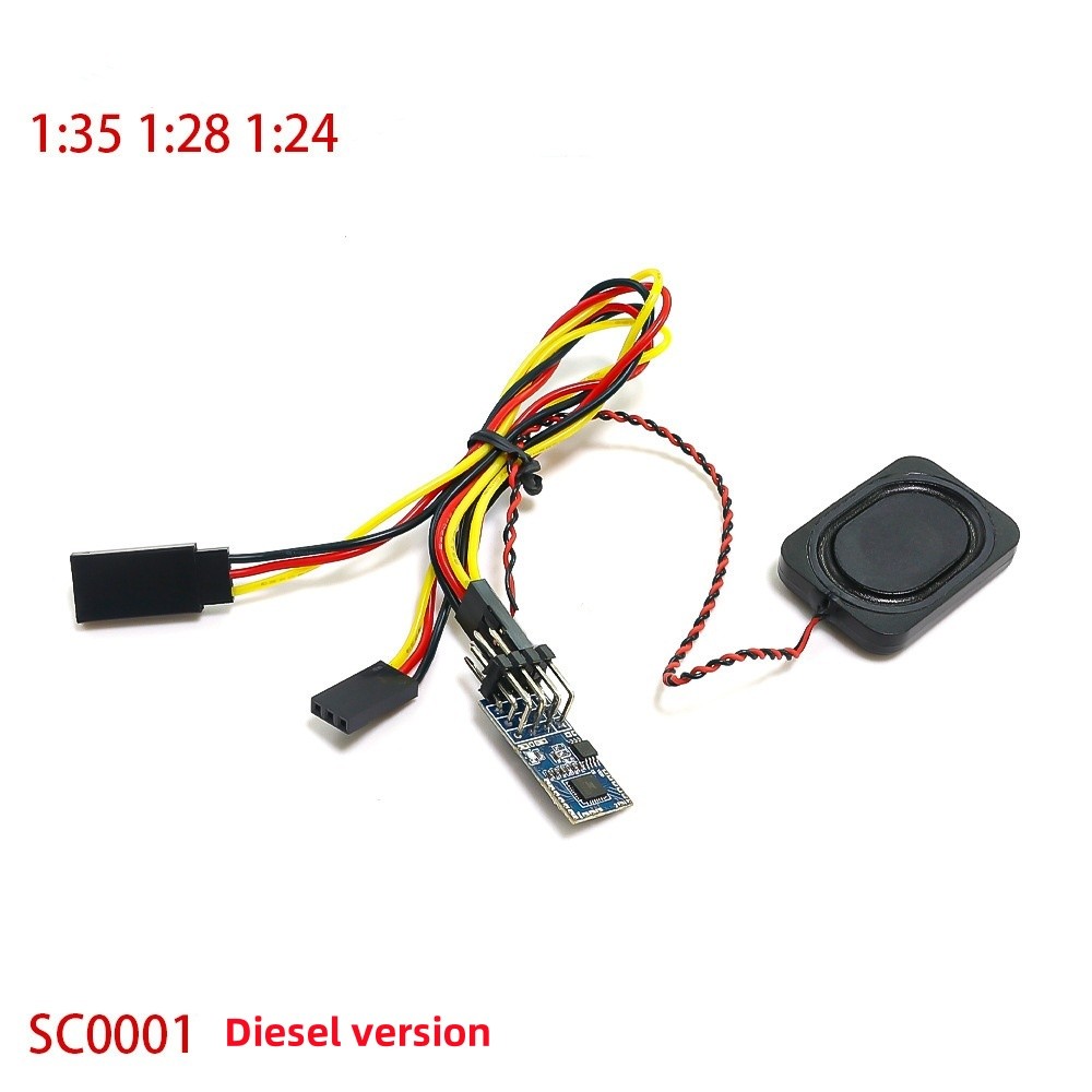 Engine Sound Simulator Speaker Module for 1/28 1/24 1/18 RC Car ...