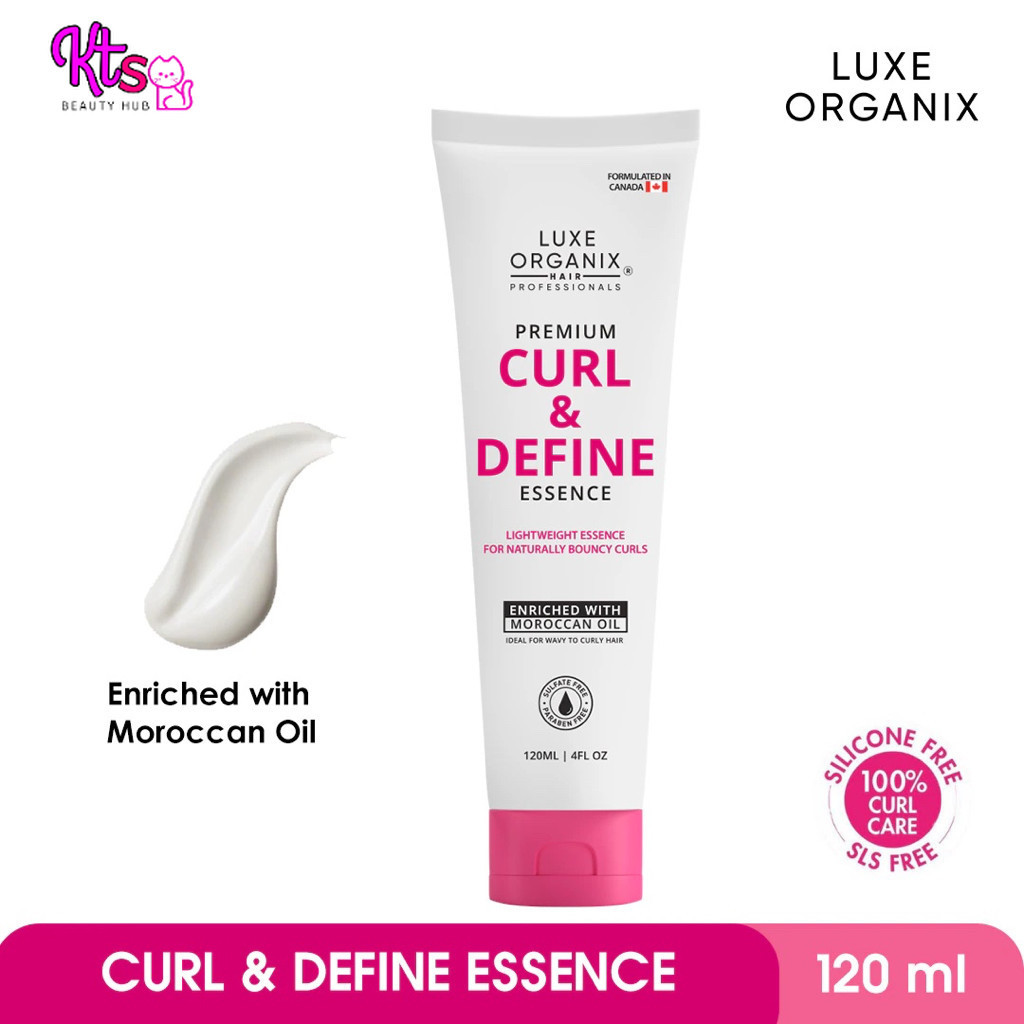 Luxe Organix Premium Keratin Curling Essence Curling and Define 120ml | Shopee Philippines