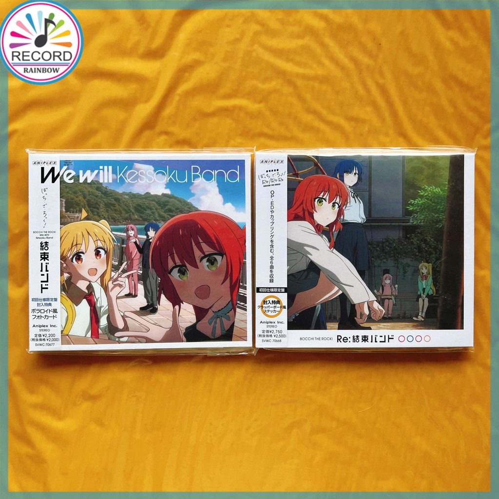 Bocchi The Rock! Re & We Will Kessoku Band Limited Edition Original 2 ...