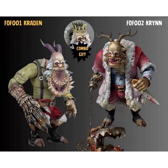 [Ready Stock] FuryToys FuryToys Santa Claus Demon Power 01 Action ...