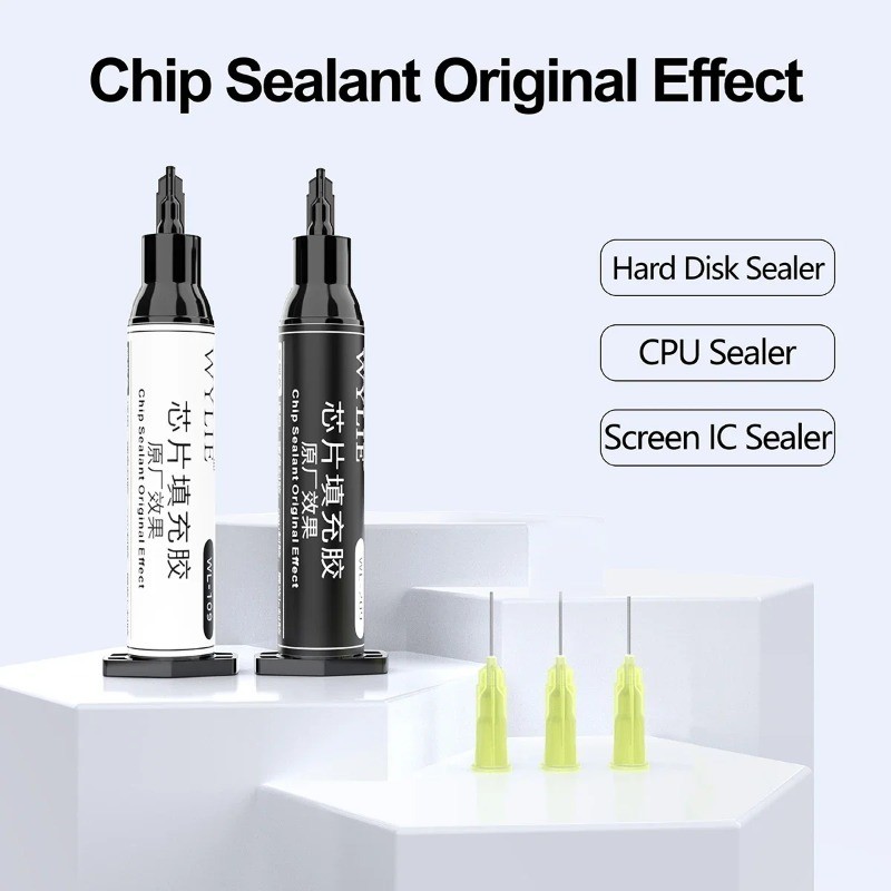 WYLIE WL-109 WL-209 Chip Sealant Original Effect 30 Seconds Fast Curing ...