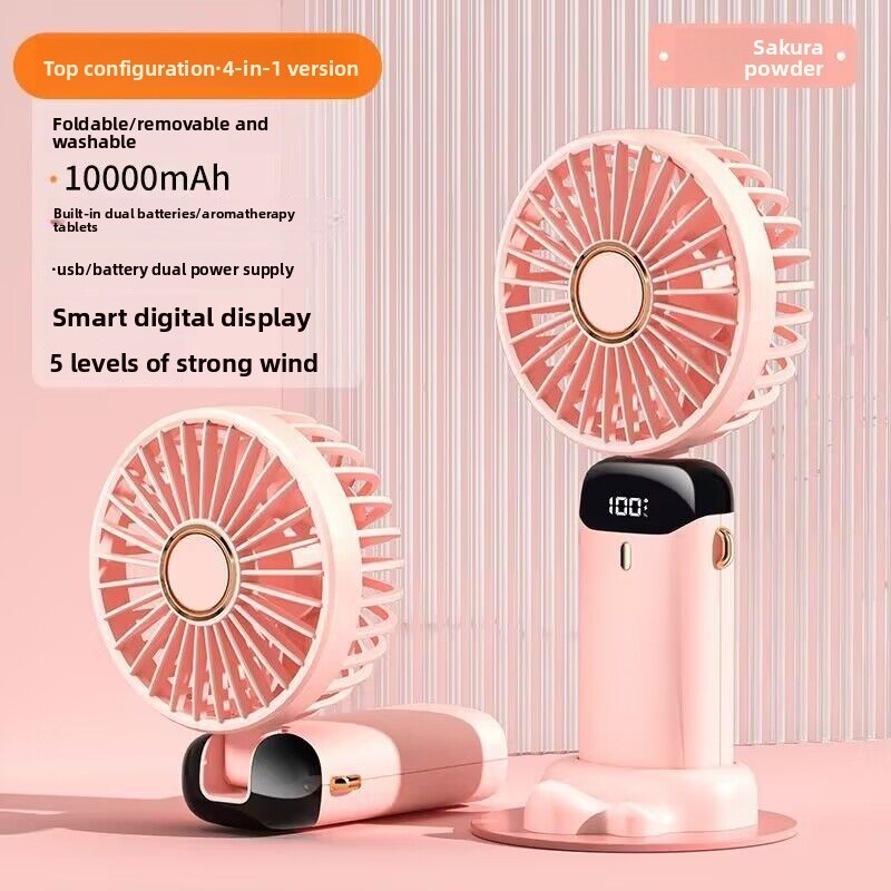 【Sa stock】portable fan rechargeable/High Wind Handheld Fan/Mini ...