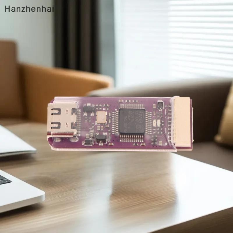 Hanzhenhai Mini Debugger DAPLink STLink V2.1 SWD SWO USB To Uart Module TYPEC Microcontroller ...