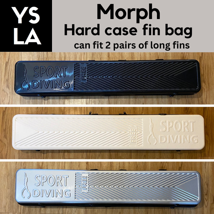 Ysla Morph Hard Case Freediving Long Fins Bag - Waterproof and Non-Slip ...