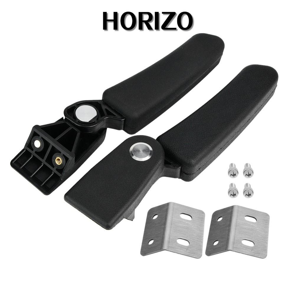 HORIZO Folding Top Box Arm Rest, Alloy Passenger Seat Rear Armrest Kit ...