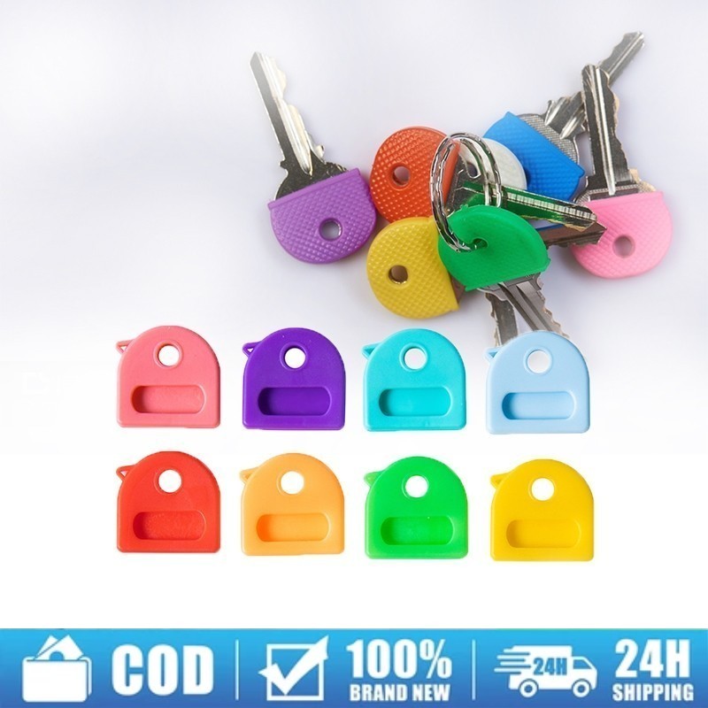 [Local Shipment] 9pcs/Pack Silicone Key Cap Covers Multicolor Topper ...